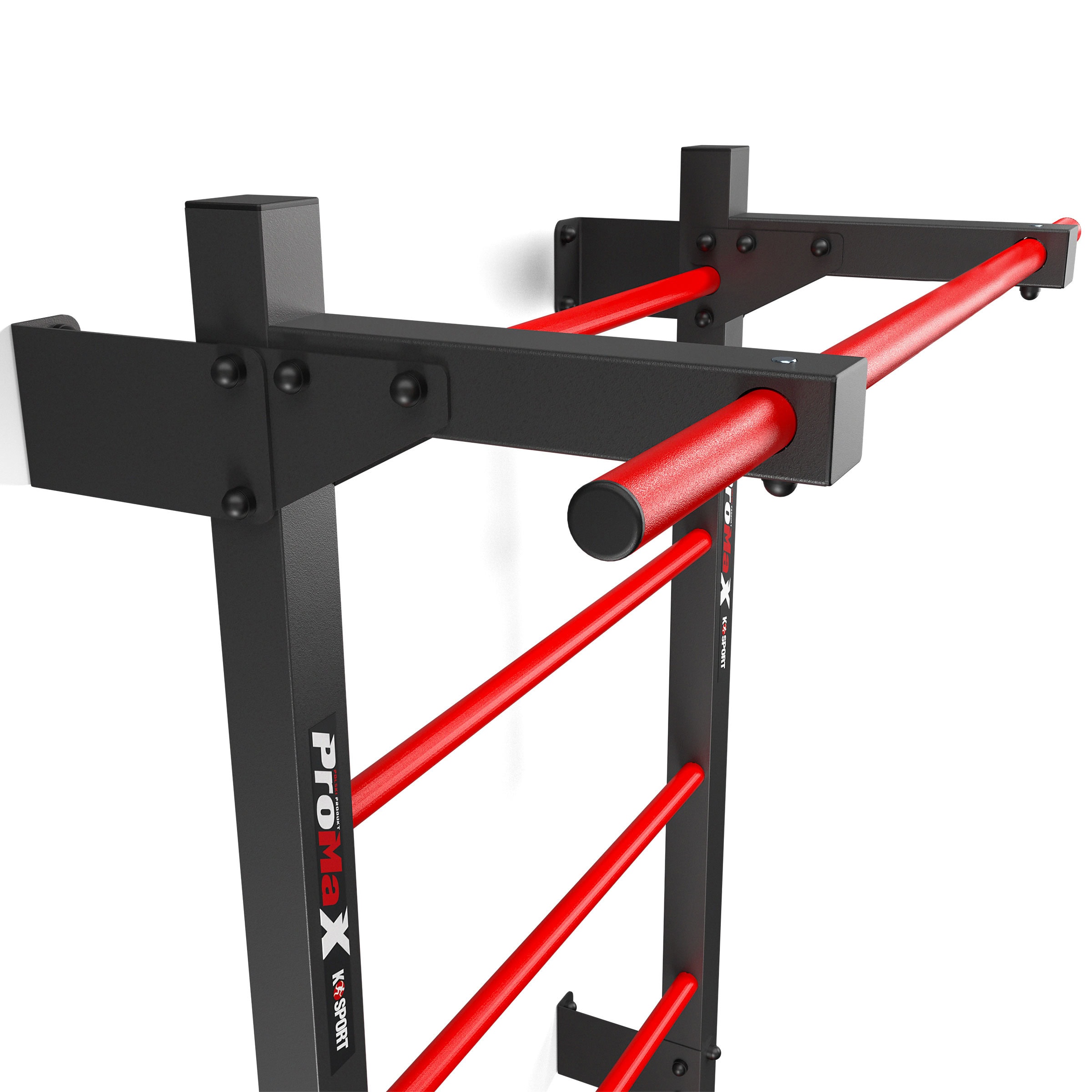 Metal fitness wall bars with pull-up bar - your home gym upgrade