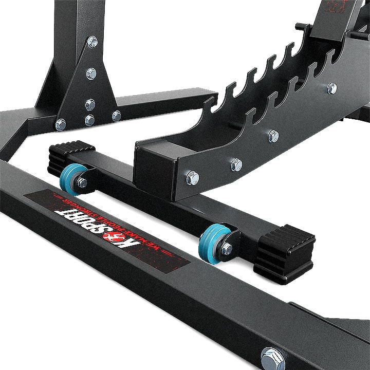 Squat rack set with adjustable weight bench | K-Sport