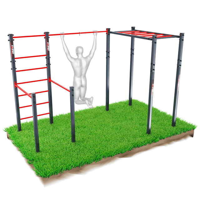 Calisthenics Station With Monkey Bars | K-Sport UK