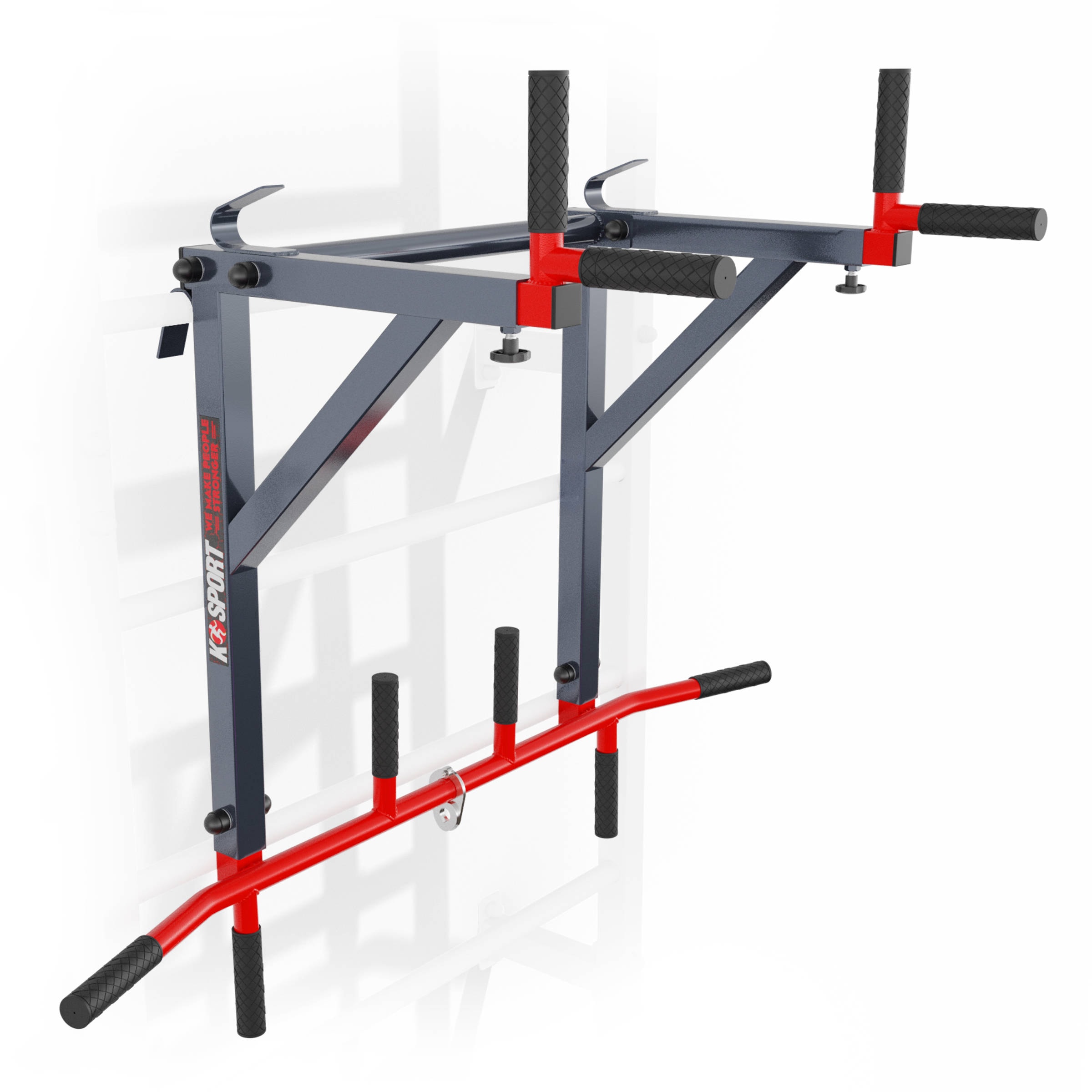 Pull Up Bar For Metal Swedish Ladder | K-Sport UK