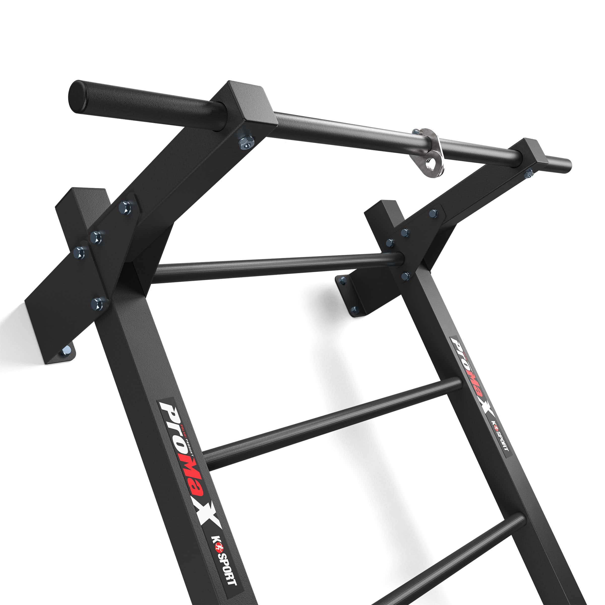 Metal fitness wall bars with pull-up bar - your home gym upgrade