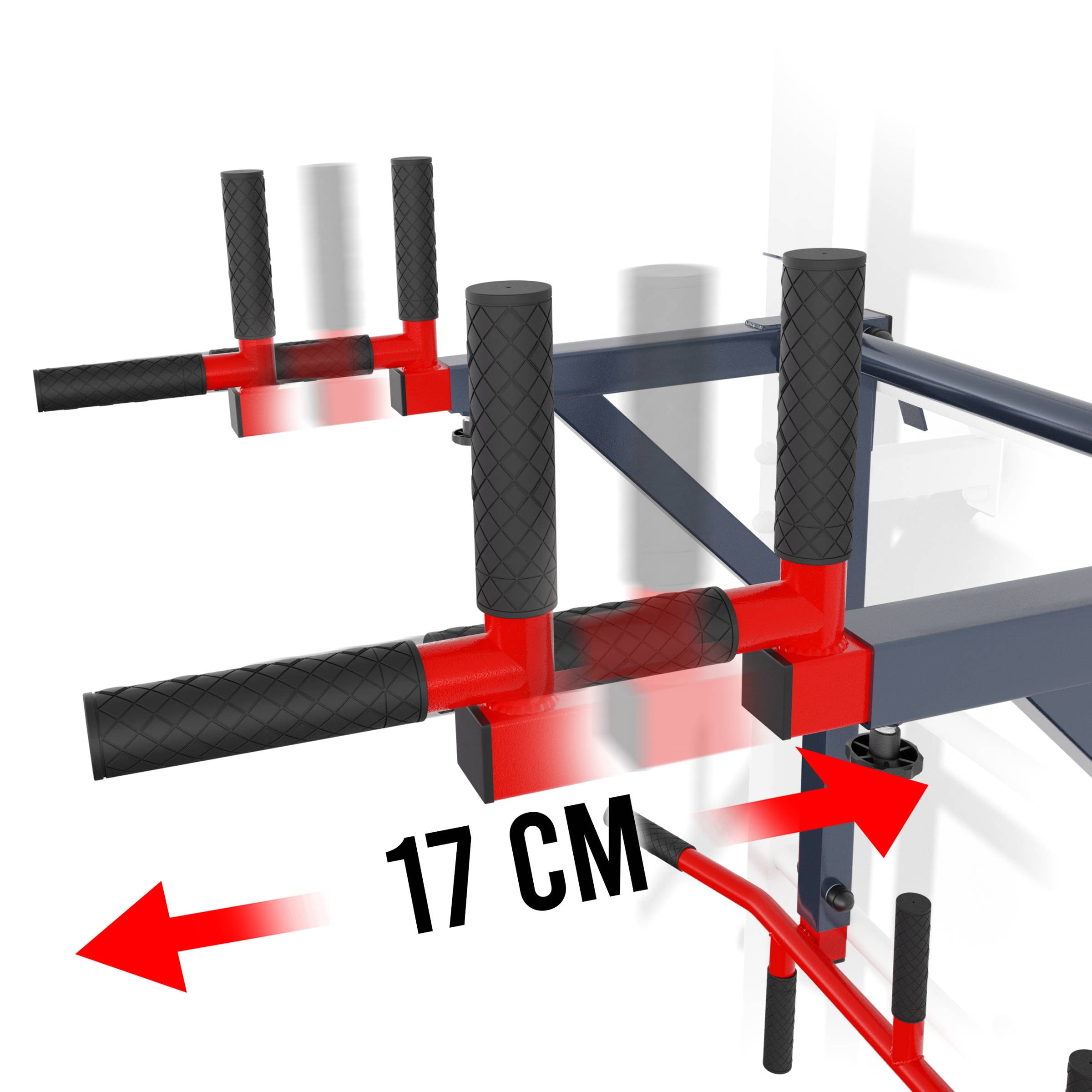 Pull Up Bar For Metal Swedish Ladder | K-Sport UK